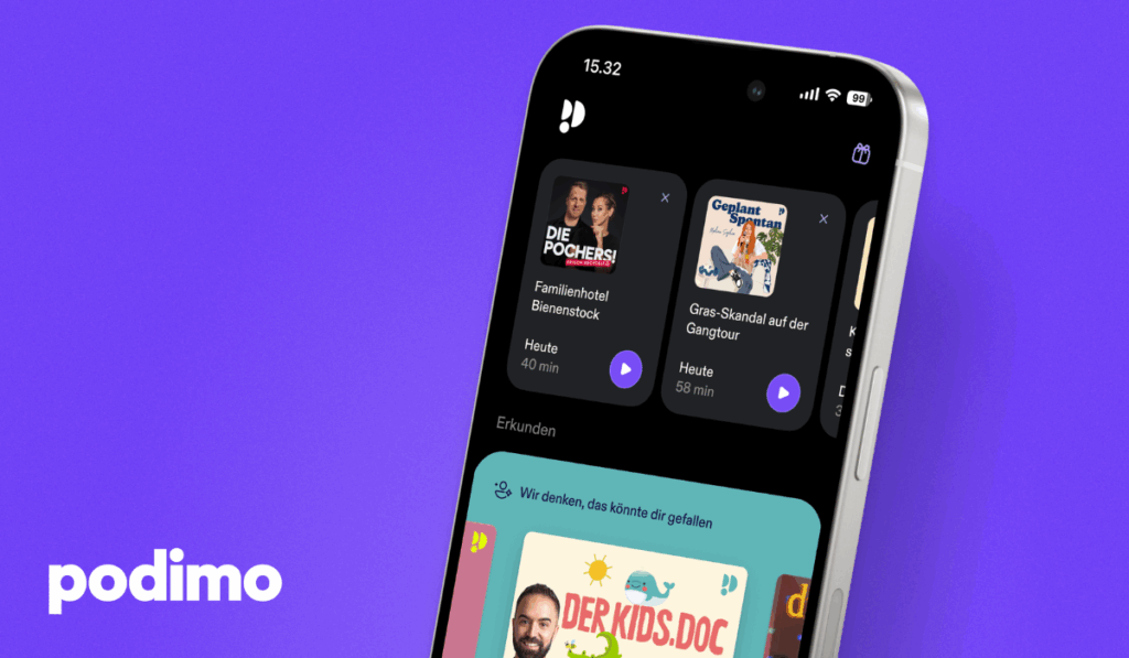 Podimo startet neue Community-Features in Deutschland – soundbett